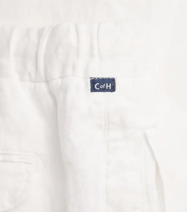 Citizens Of Humanity Linen Straight Trousers With Drawstring