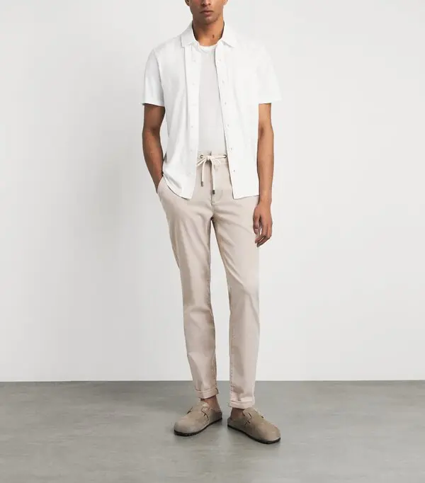 Paige Drawstring Fraser Chinos - Beige