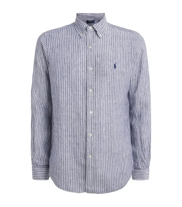 Polo Ralph Lauren Linen Custom-fit Stripe Shirt