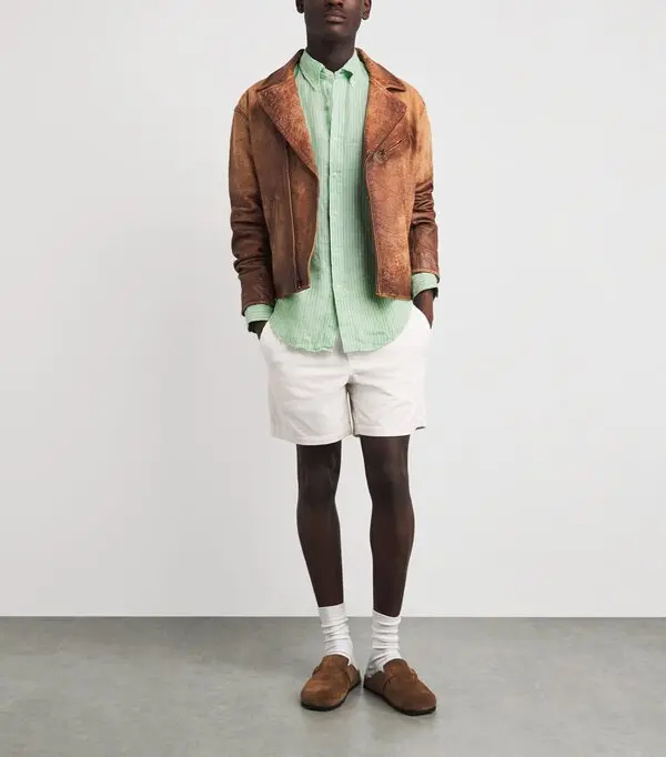 Polo Ralph Lauren Linen Custom-fit Stripe Shirt