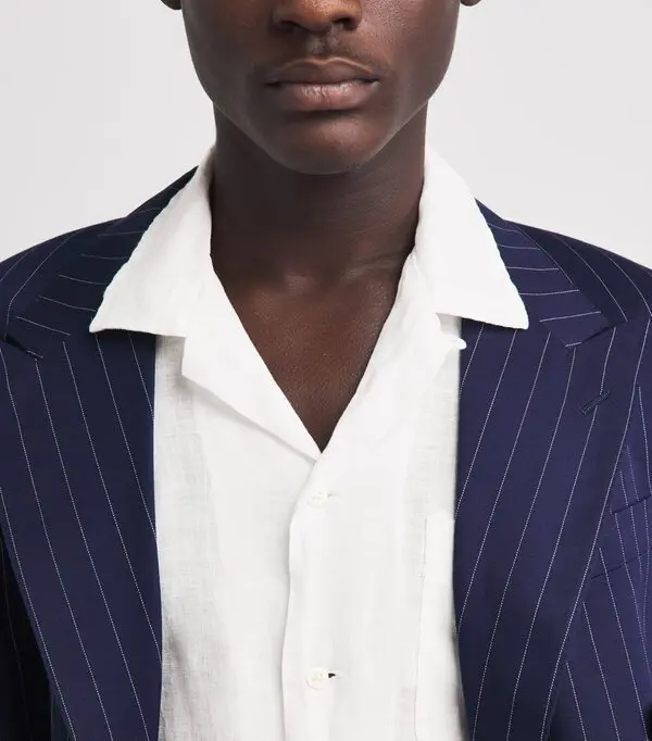 Polo Ralph Lauren Linen Short-sleeve Classic-fit Shirt - White