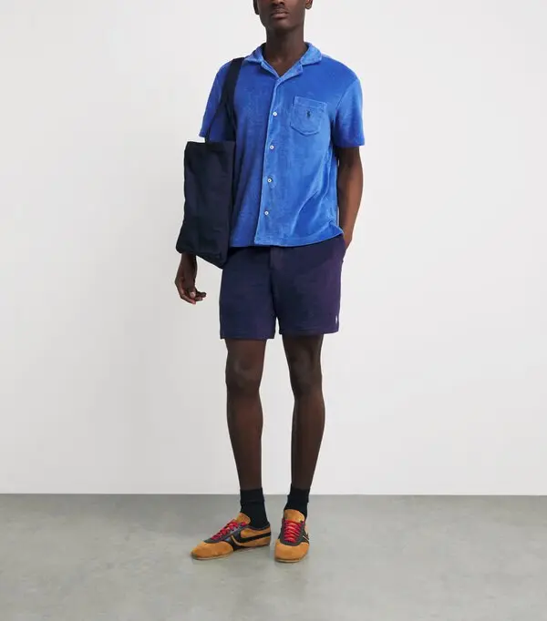 Polo Ralph Lauren Cotton Terry Shorts - Navy