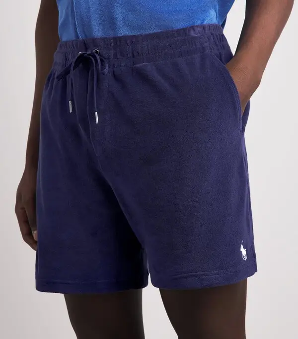 Polo Ralph Lauren Cotton Terry Shorts - Navy