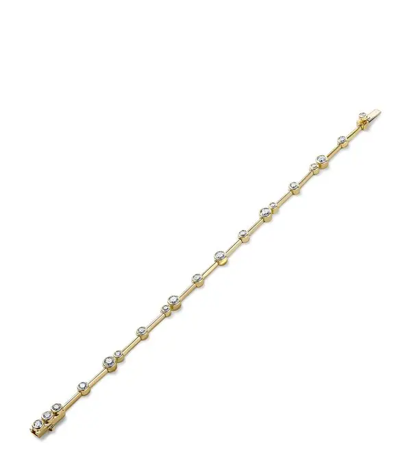 BOODLES Yellow And Diamond Raindance Bracelet - Gold