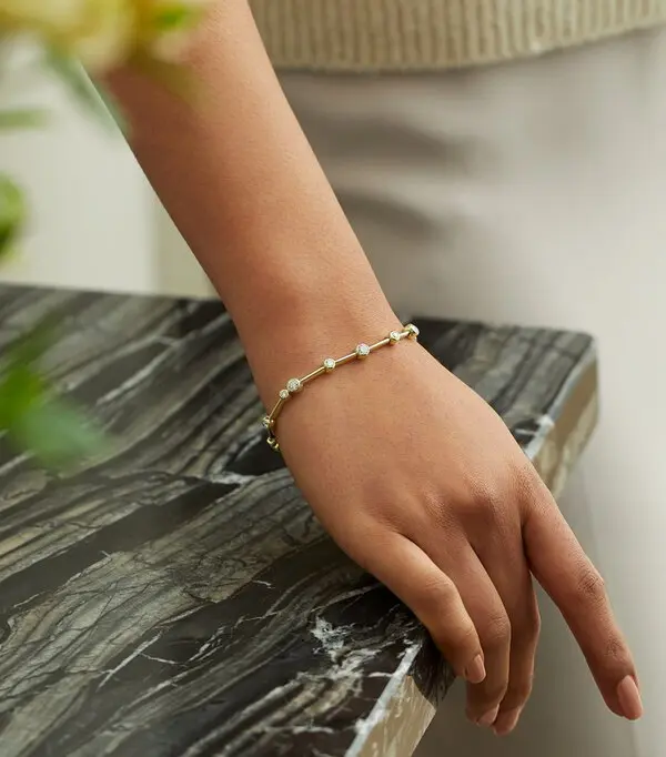 BOODLES Yellow And Diamond Raindance Bracelet - Gold