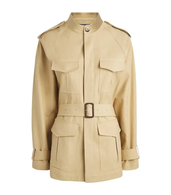 Polo Ralph Lauren Hemp-cotton-linen Woven Field Jacket