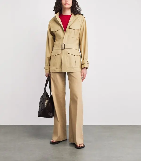 Polo Ralph Lauren Hemp-cotton-linen Woven Field Jacket