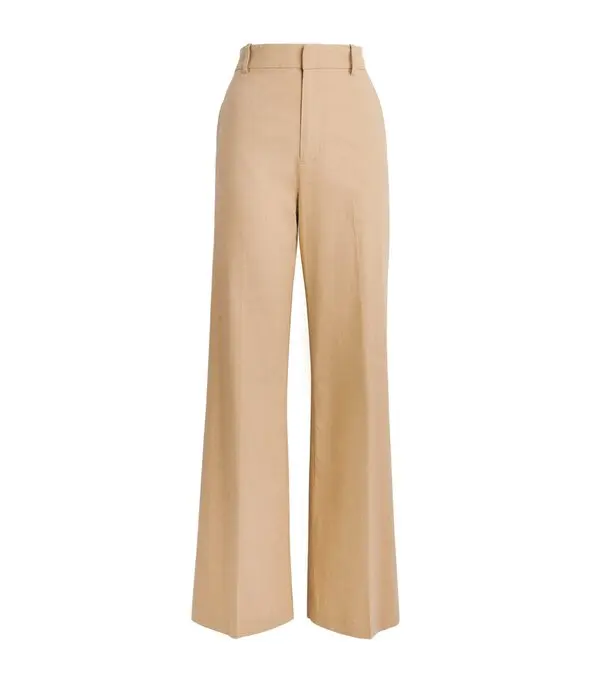 Polo Ralph Lauren Stretch Cotton-linen Beaton Trousers - Beige