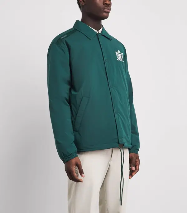 Rlx Ralph Lauren Logo Print Windbreaker Jacket - Green