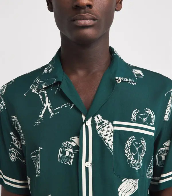 Rlx Ralph Lauren Sport Print Shirt