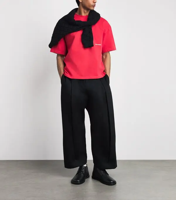 ABOUT:BLANK Cotton Back Logo T-shirt