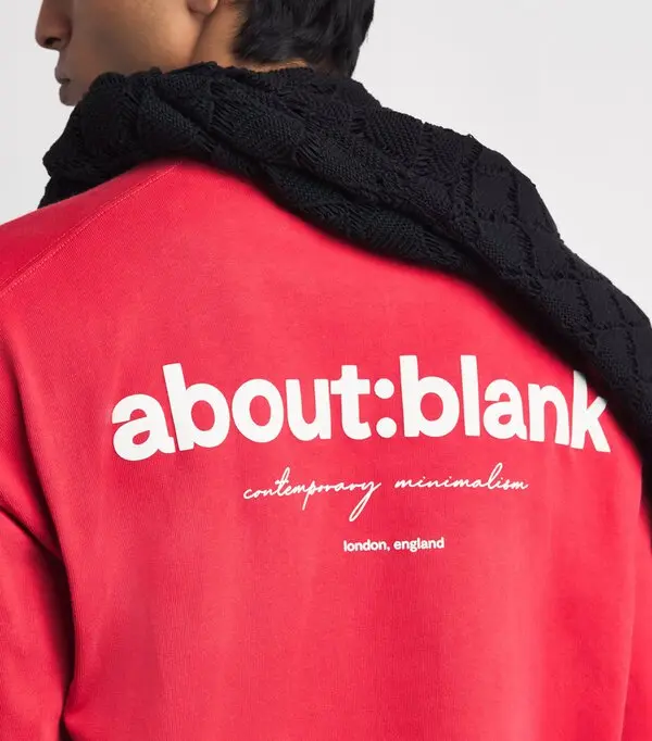 ABOUT:BLANK Cotton Back Logo T-shirt