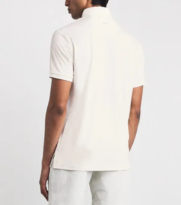Rlx Ralph Lauren Airflow Polo Shirt - White
