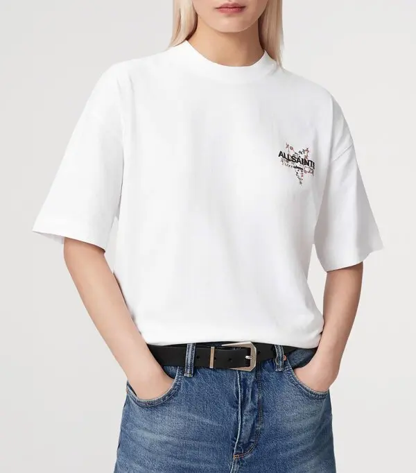 ALLSAINTS Cotton Graphic T-shirt - White