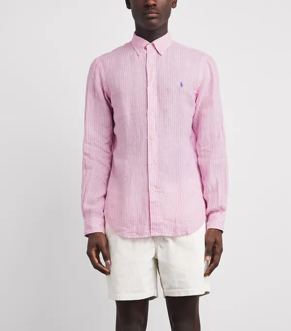 Polo Ralph Lauren Linen Custom-fit Stripe Shirt