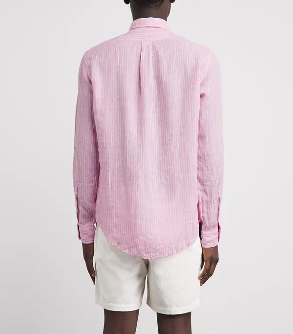 Polo Ralph Lauren Linen Custom-fit Stripe Shirt