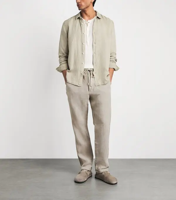 Citizens Of Humanity Linen Drawstring Trousers