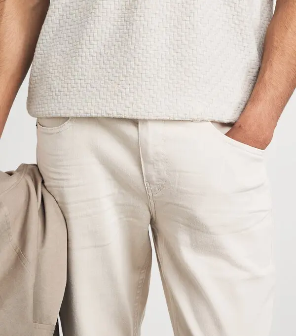 Paige Lennox Slim Jeans - White