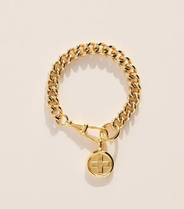 TILLY SVEAAS Plated Moi + Toi Bracelet - Gold