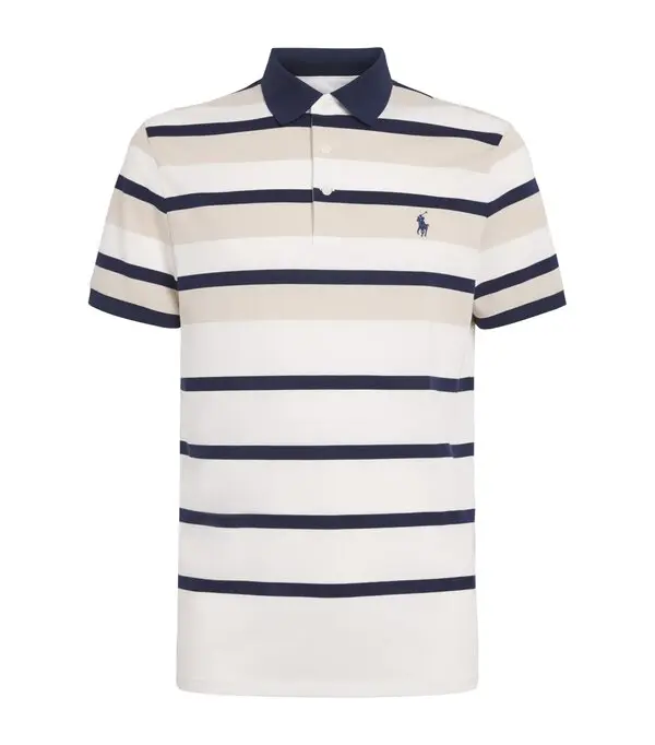 Rlx Ralph Lauren Stretch-cotton Performance Polo Shirt