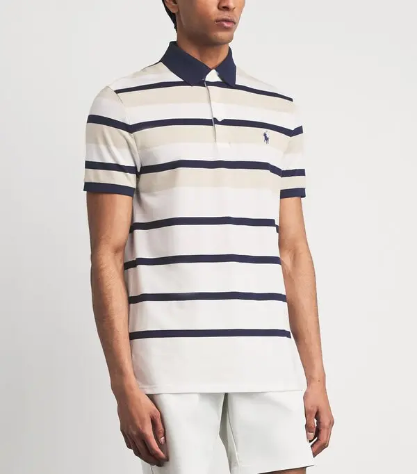 Rlx Ralph Lauren Stretch-cotton Performance Polo Shirt