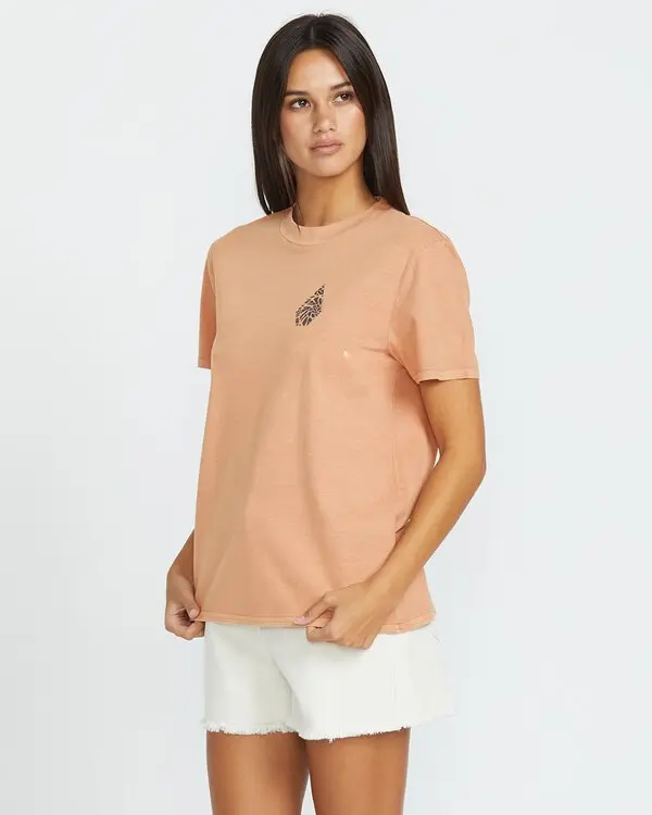 Volcom Lock It Up Tee - Sandstone