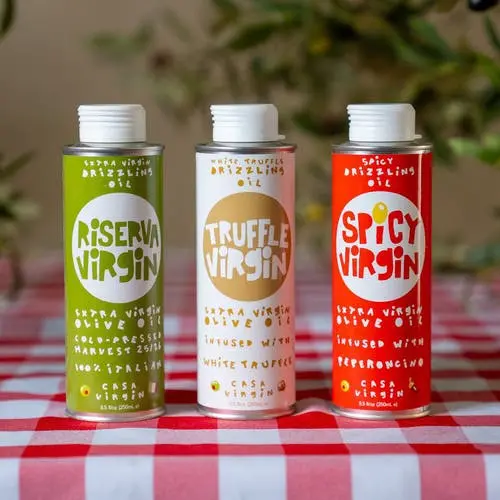 CASA VIRGIN Italian Drizzling Oil Trio