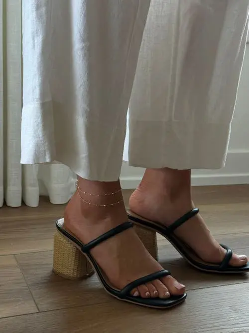 SET & STONES Austen Two Tone Layered Anklet