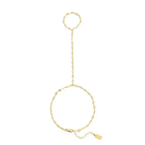 SET & STONES Rio Hand Chain - Gold