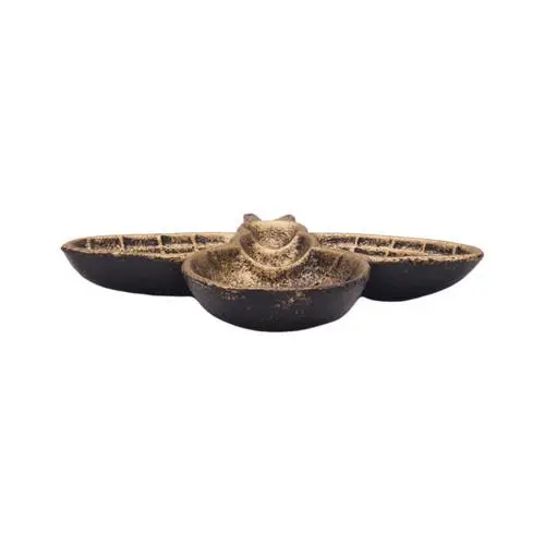 GALLERIE II Bee Small Decorative Dish Plate 4.8" X 5.98