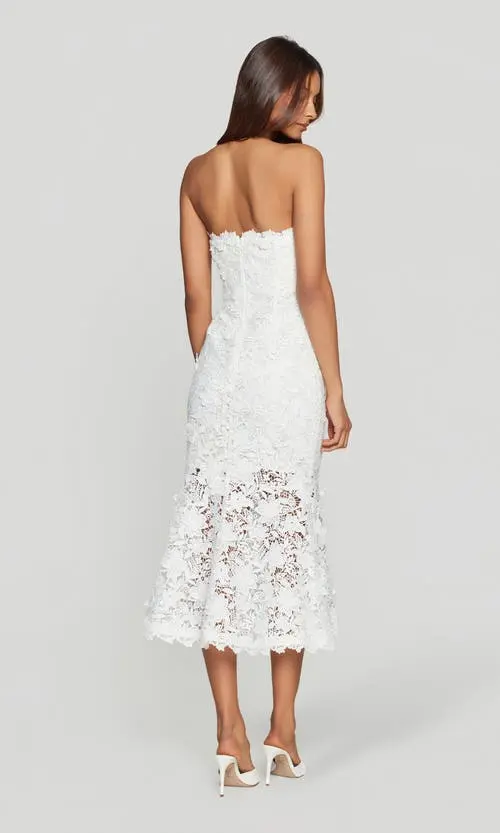 Generation Love Makaia 3d Butterfly Lace Dress - White