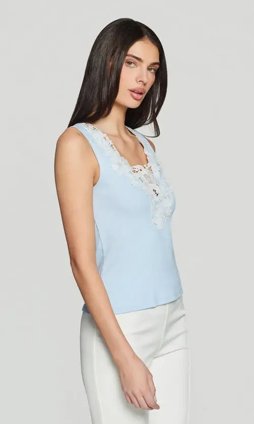 Generation Love Elna Lace Sleeveless Top