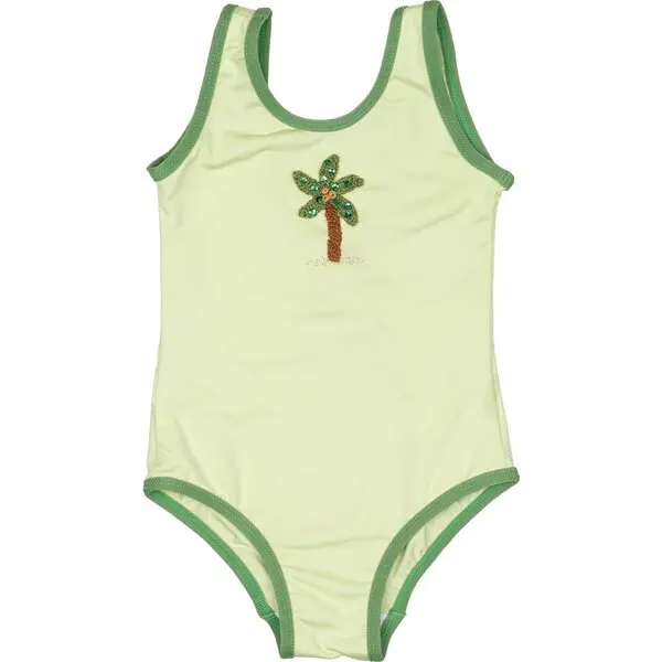 WILD WAWA Palm Swimsuit - Pale Green