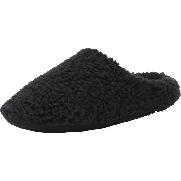 KINGSIZE Fleece Slippers - Black