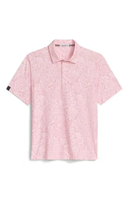 ASHWORTH GOLF Tapestry Print Performance Golf Polo
