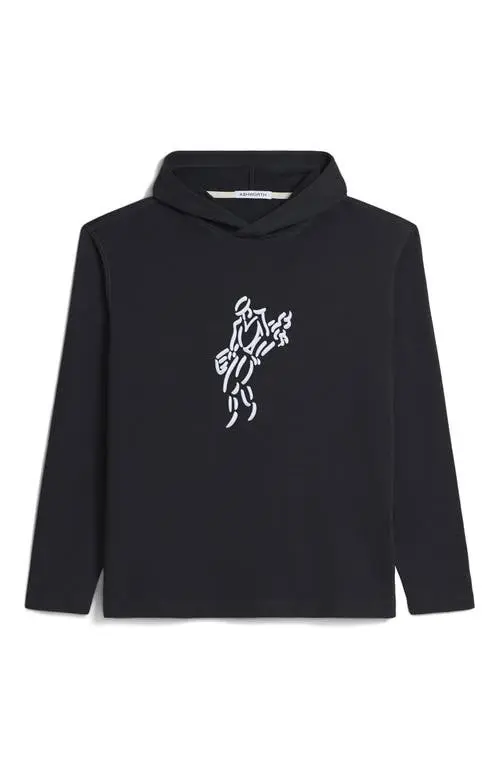 ASHWORTH GOLF Golfman Satin Stitch Hoodie