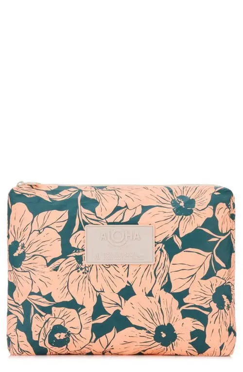 ALOHA COLLECTION Flor Del Mar Zip Pouch