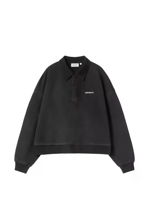 Carhartt Work In Progress Polo-collar Sweater - Black