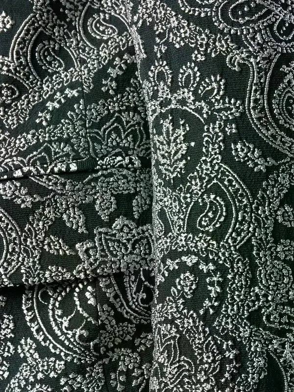 BILLIONAIRE Jacquard Button Blazer