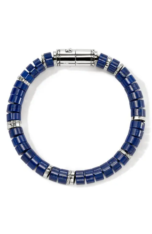 John Hardy Heishi Beaded Bracelet - Silver