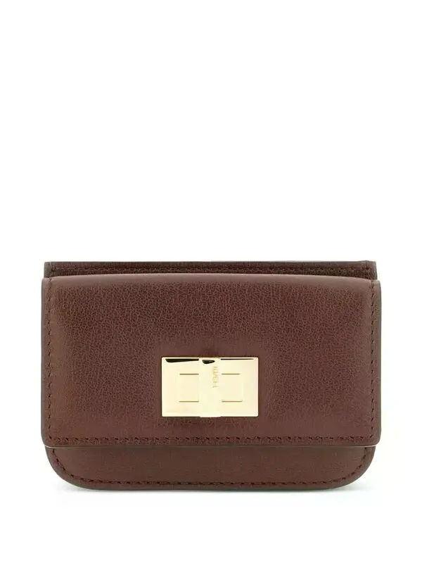 Fendi Twist-lock Wallet - Brown