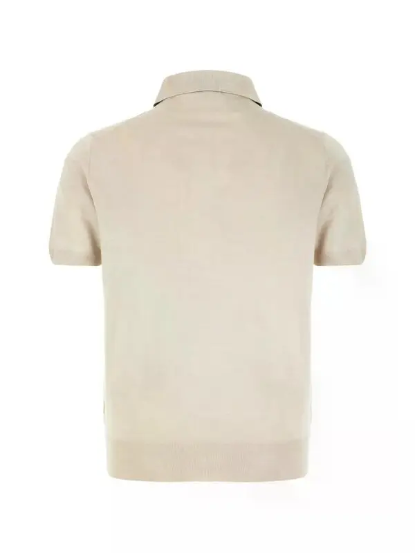 PANICALE Short-sleeve Polo Shirt - Neutrals