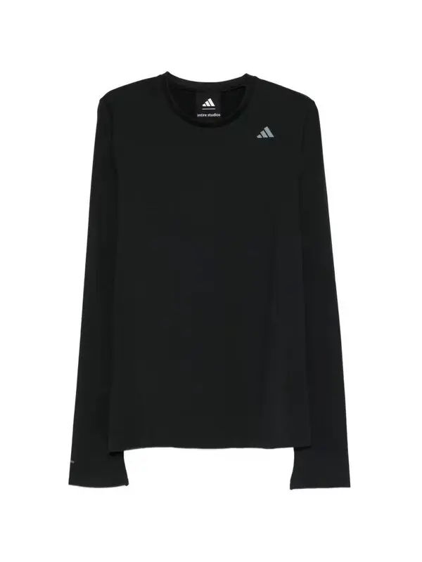 Adidas X Entire Studios Logo-print Long-sleeve T-shirt - Black
