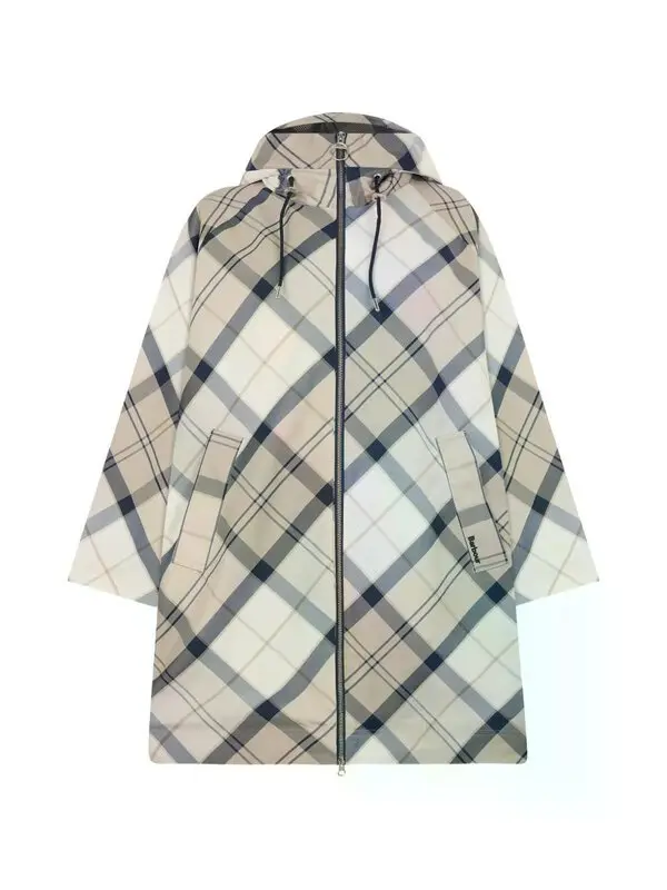 Barbour Kinsale Tartan Coat - Neutrals