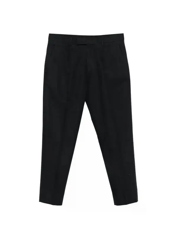 Zegna Pressed-crease Trousers - Blue