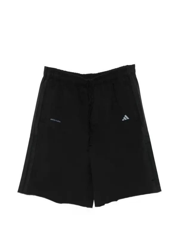 Adidas X Entire Studios Logo-print Side-stripe Shorts
