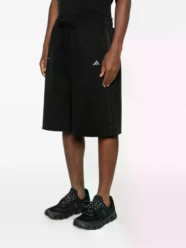Adidas X Entire Studios Logo-print Side-stripe Shorts