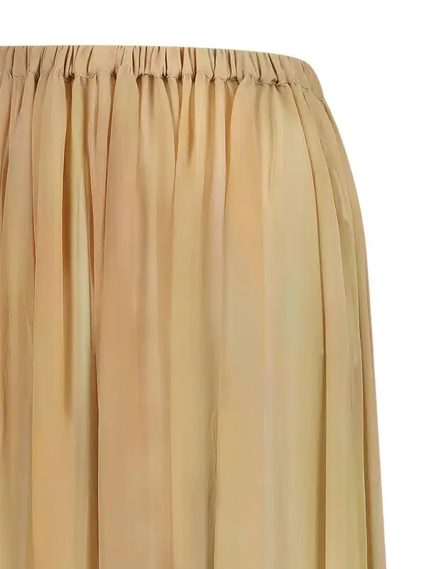 Giuseppe Di Morabito Gathered Silk Trousers - Neutrals