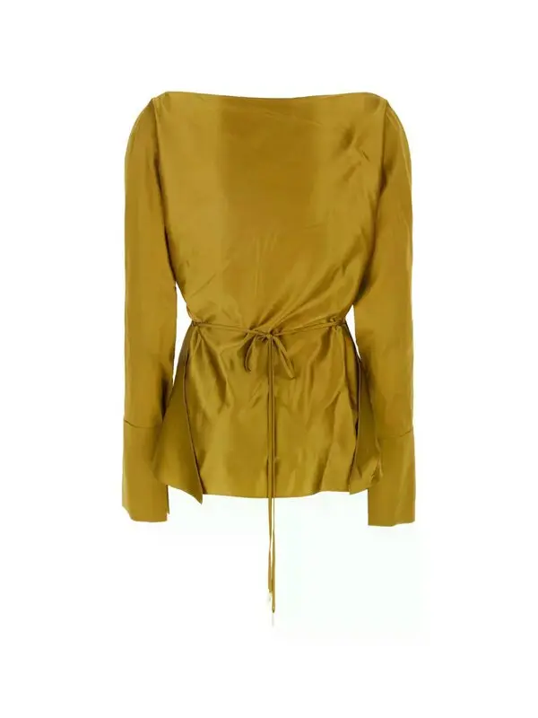 DANAMÉ Xenia Crossover-front Blouse