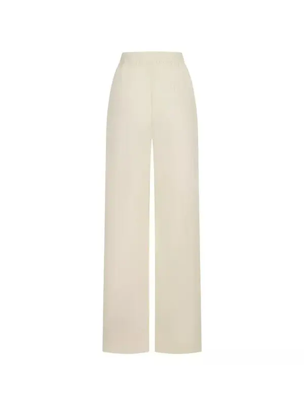 DES_PHEMMES Sequin-embellished Wide Leg Trousers - Neutrals
